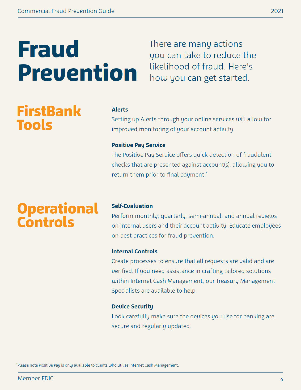 Commercial Fraud Prevention Guide – Smart Cents by FirstBank